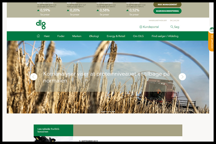 DLG – Prisvindende omnichannel kundeportal - Alpha Solutions